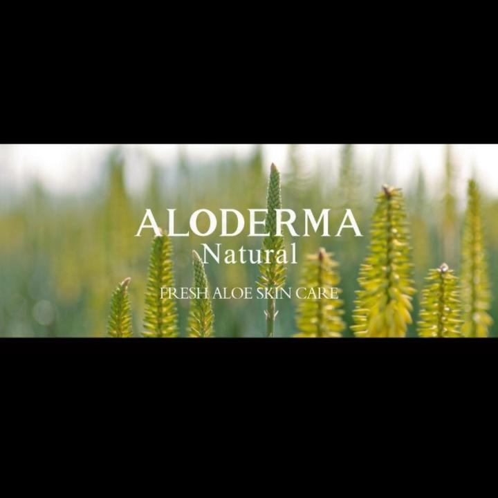 Aloderma Organic Aloe Vera Gel for Face & Body, 96% Pure Aloe Gel Made within 12 Hours of ...