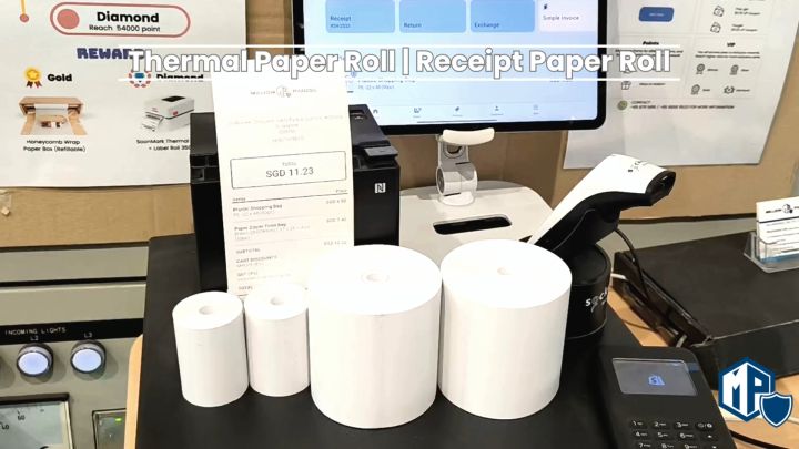 Coreless Nets Thermal Paper Roll | Nets Paper roll | Thermal Roll | POS ...