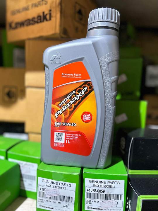 OLI PRIMA XP 1 Liter Sae 20w-50 Asli Original pertamina primaxp ...