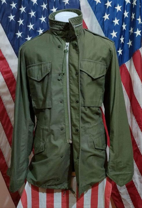 เสื้อแจ็คเก็ตทหาร U.S.ARMY Military #FieldJacket# M65 -1967-2 #VIETNAMWAR | Lazada.co.th