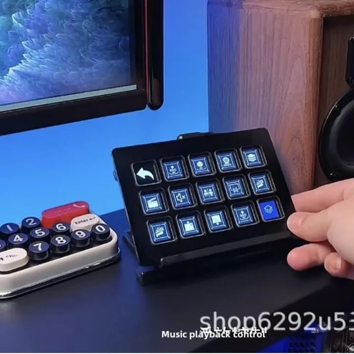 Customizable Visualizer Keyboard Led Display Quick Shortcut Buttons ...