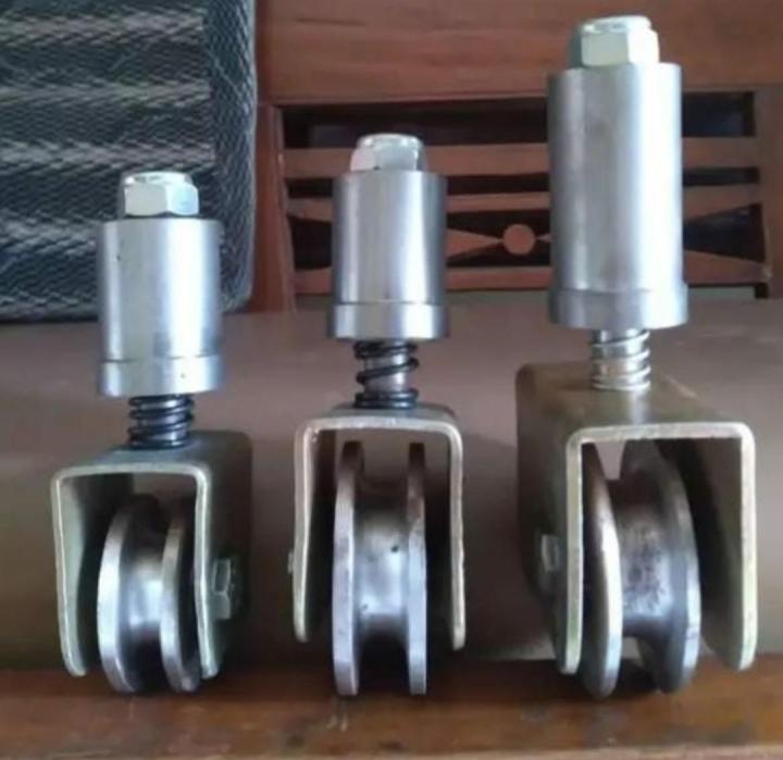 Roda sleding besi super pintu dorong lipat rel sleding pagar besi ...