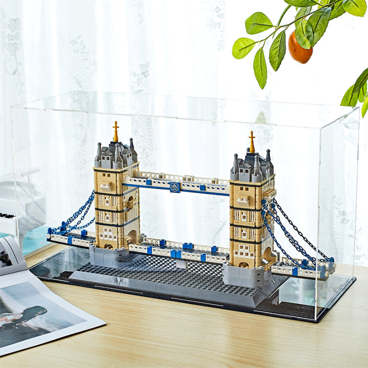 New Paris Eiffel Tower Twin Bridge Building Blocks World Architecture ...