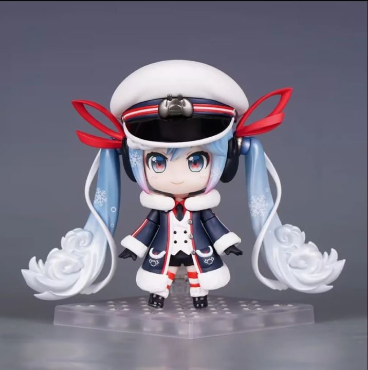 Japanese Anime Nendoroid Figma 1800 Snow Miku 2022 Ver. Hatsune Miku ...