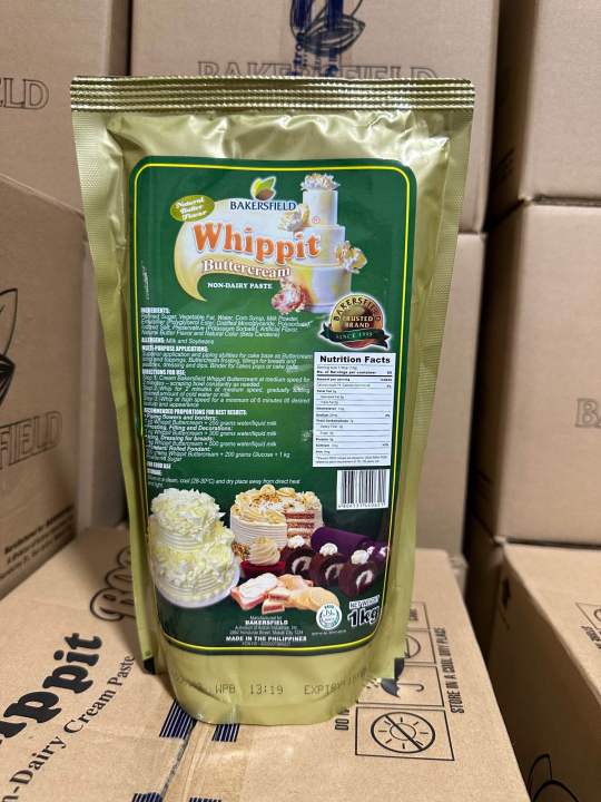 1kg Buttercream WhippIt Bakersfield | August 2024 Expiry | Lazada PH