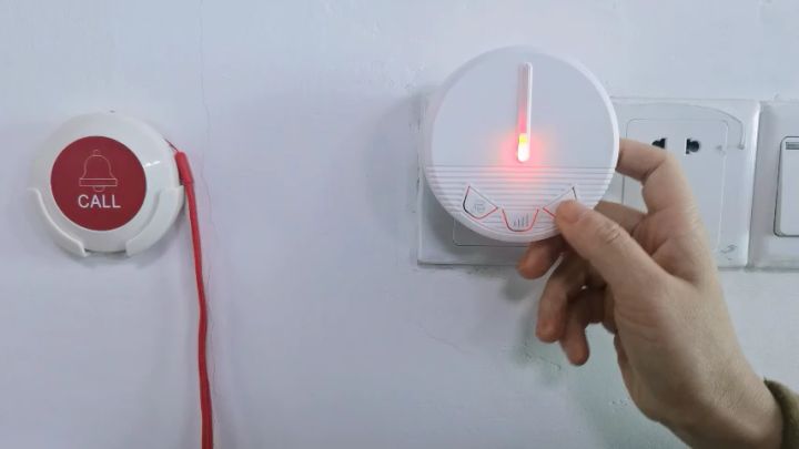 Emergency Caregiver Pager Elderly Call Button Wireless SOS Alert System ...