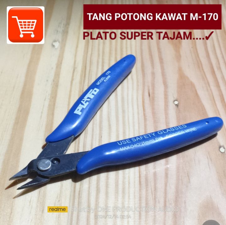 Gunting Coil Tang Potong Kawat Kabel Cutter Wire Nipper tank PLATO ...