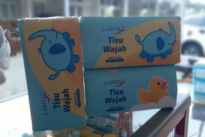 LARISST Facial Tissue 250'Sheet (250 Lembar) | Lazada Indonesia