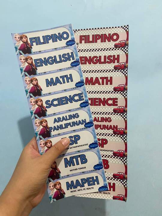 SUBJECT STICKER / LABEL | Lazada PH