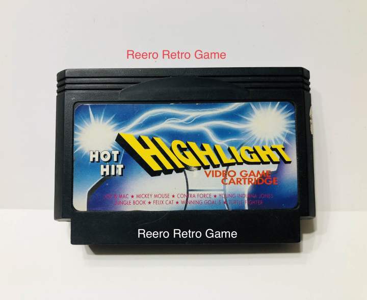 Hot Hit Highlight 8 in 1 ตลับรวมเกมส์มันส์ๆ สนุกๆ ตลับ Famicom (FC ...