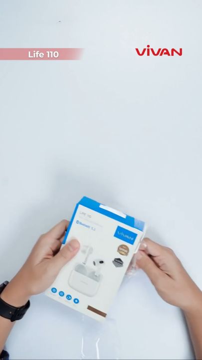 VIVAN Life 110 ENC TWS,38H Playtime Type-C 3C Extra Bass IPX5 - Garansi ...