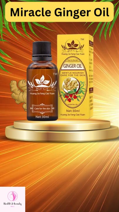 Original Miracle Ginger Oil 100% Authentic Good for Arthritis Rayuma ...