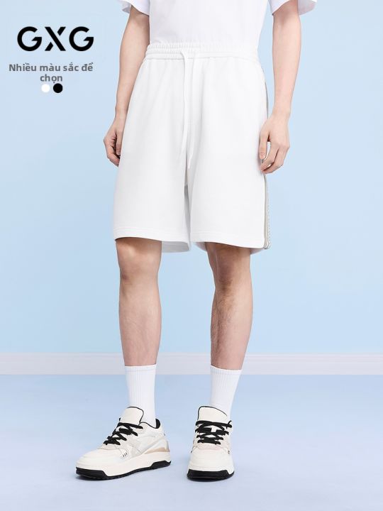 GXG | Quần Short Terry Knit Hai Màu Rộng | Lazada.vn