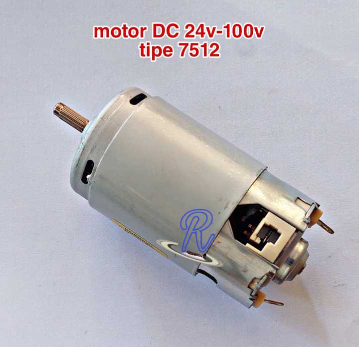 Dinamo dc motor DC 7512 12v-100v | Lazada Indonesia