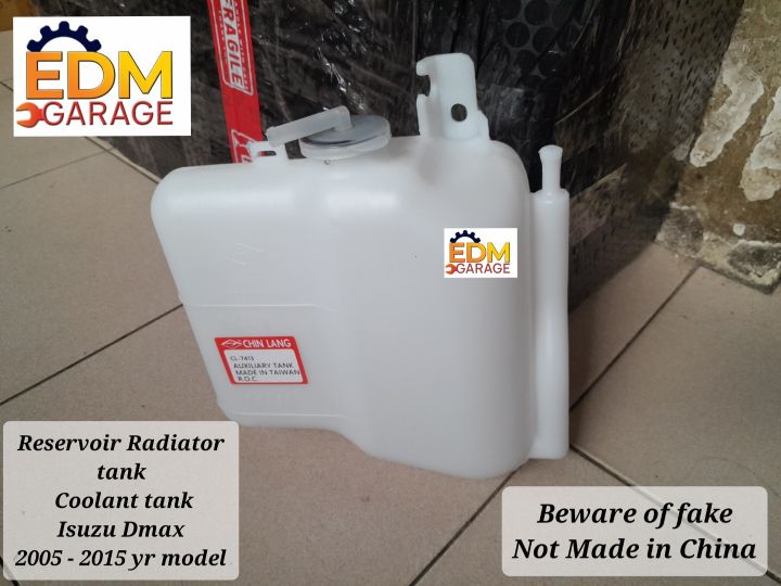 Reservoir Radiator tank Coolant tank Isuzu Dmax 2005 - 2015 yr model ...