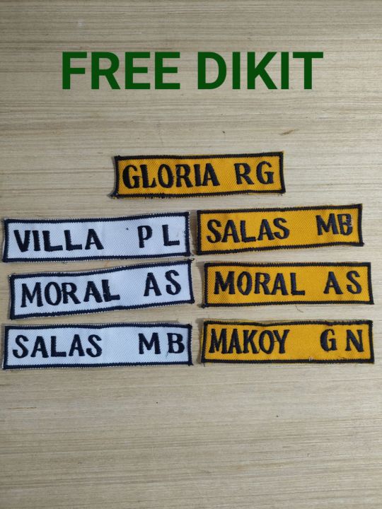 Namecloth/ Agency For security guard | Lazada PH