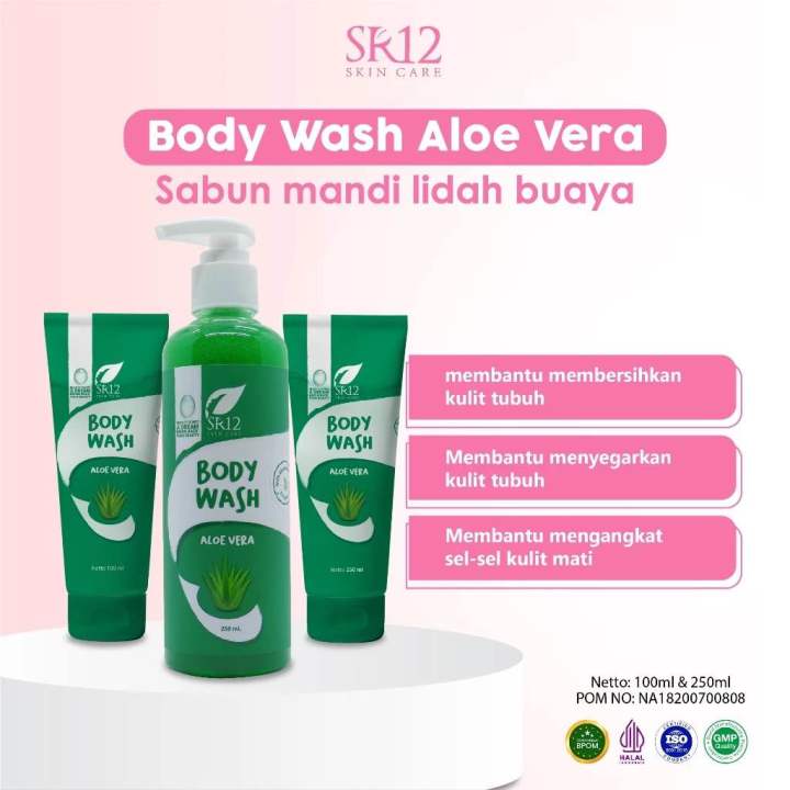 Body Wash Aloe Vera SR12 Sabun Mandi Lidah Wajah | Lazada Indonesia