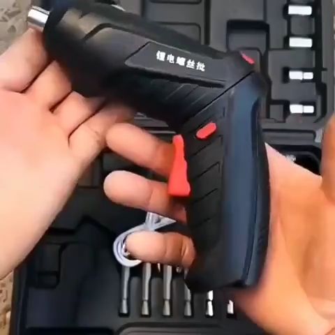 48PCS Electric Screwdriver USB Rechargeable Cordless Screwdriver with ...