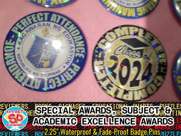 CHARACTER Awards Academic Excellence Graduate Completer School Pin ...
