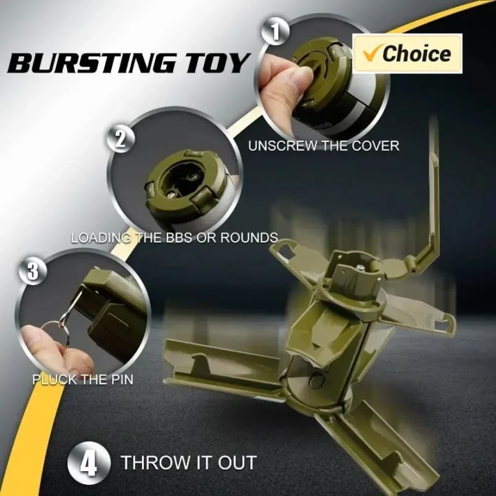 2025 Tactical Smoke Grenade Model M18 Burst Mine Water Bomb Grenade ...