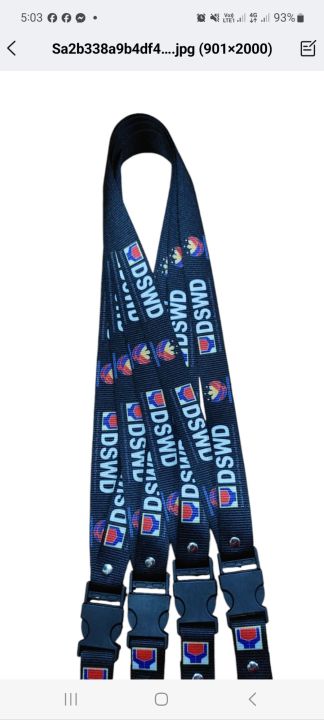 DSWD BAGONG PILIPINAS LOGO ID LACE LANYARD | Lazada PH