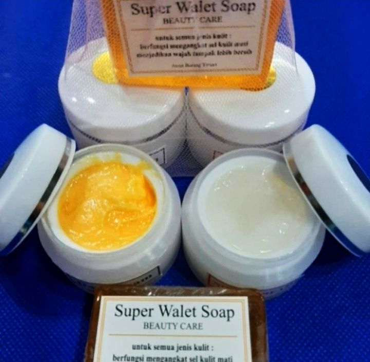 walet putih import/cream wallet putih import | Lazada Indonesia