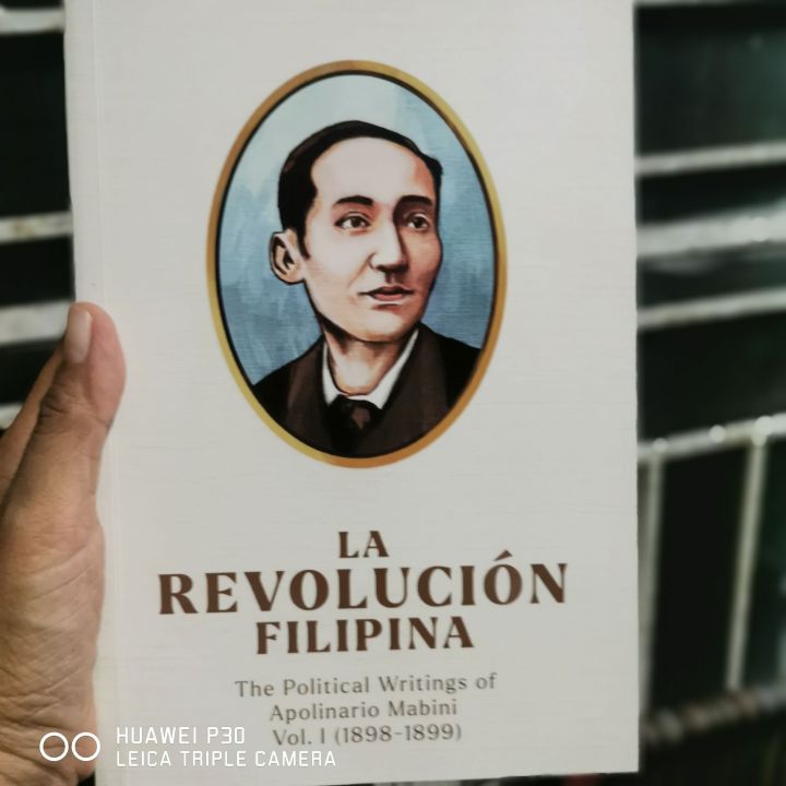 La Revolucion Filipina The political writings of Apolinario Mabini Vol ...