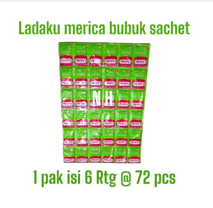 ladaku merica bubuk sachet isi 72 sachet | Lazada Indonesia