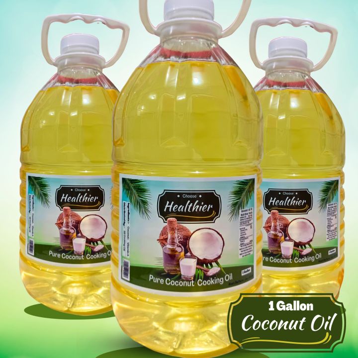 HEALTHIER COCONUT COOKING OIL 1 GALLON | Lazada PH