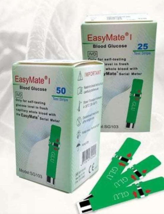 Easymate Glucose 25s/50s TEST STRIPS | Lazada PH