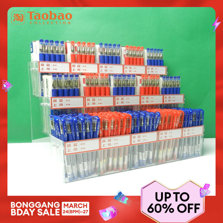 Ballpoint Pen Acrylic Pen Holder Display Stand Storage Box Display Rack ...