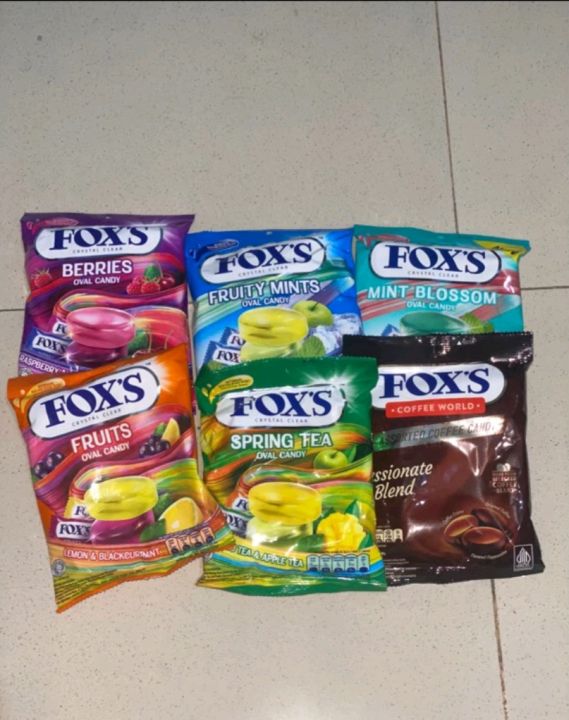 Permen Fox's Oval | Permen Foxs Saset | Lazada Indonesia