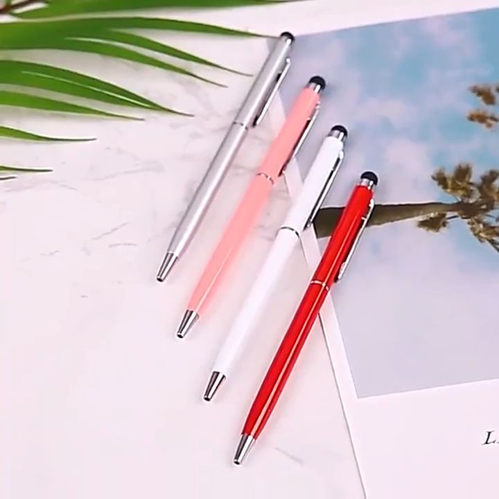 Stylus Pen 2-in-1 Sensitive Touch untuk Tablet dan Smartphone IOS ...