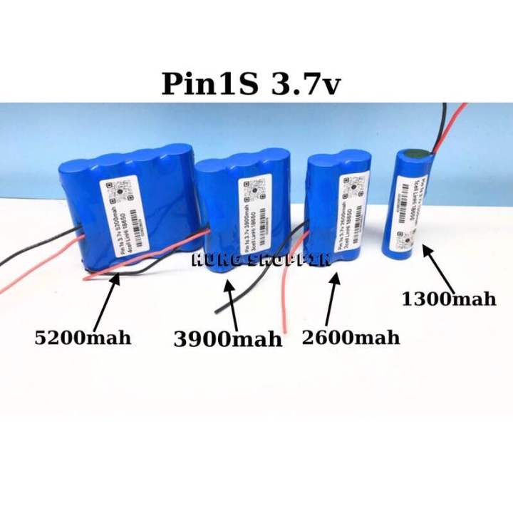 Pin 1s 3.7v cho loa ,đèn đội đầu,xe điều khiển ,đèn led | Lazada.vn