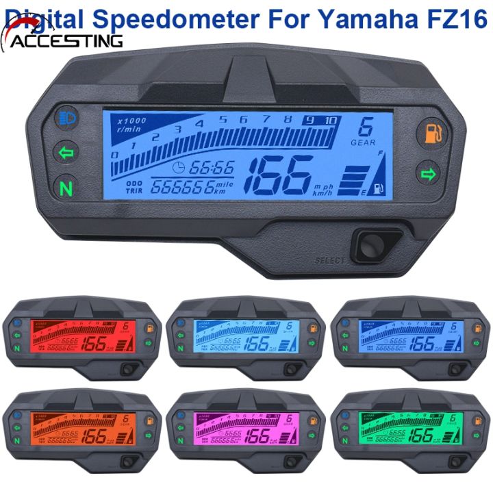 Motorcycle Water Temperature Gauge Sensor Digital Tachometer Display ...