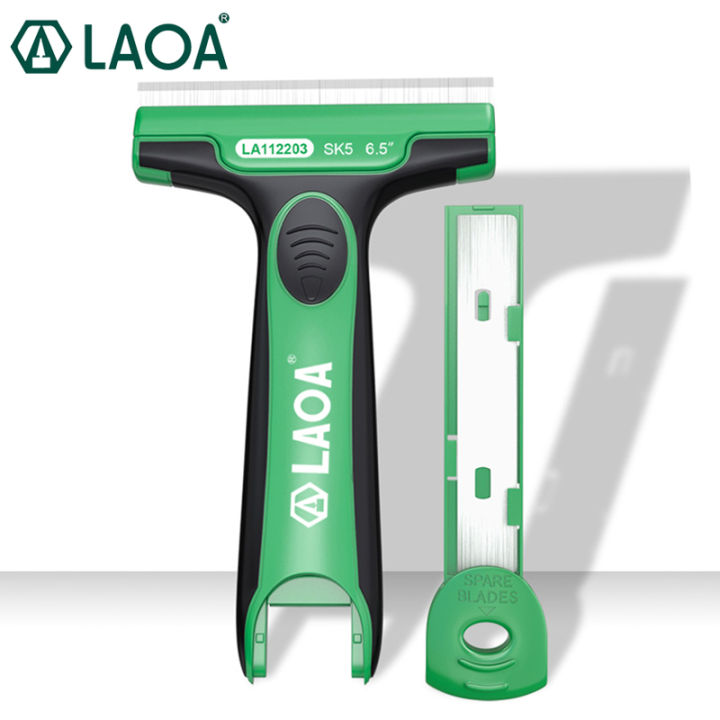 Laoa มีดอเนกประสงค์สำหรับใช้ในบ้าน, ที่ตัดพลั่วทำความสะอาดกระจกขนาด6.5นิ้ว | Lazada.co.th