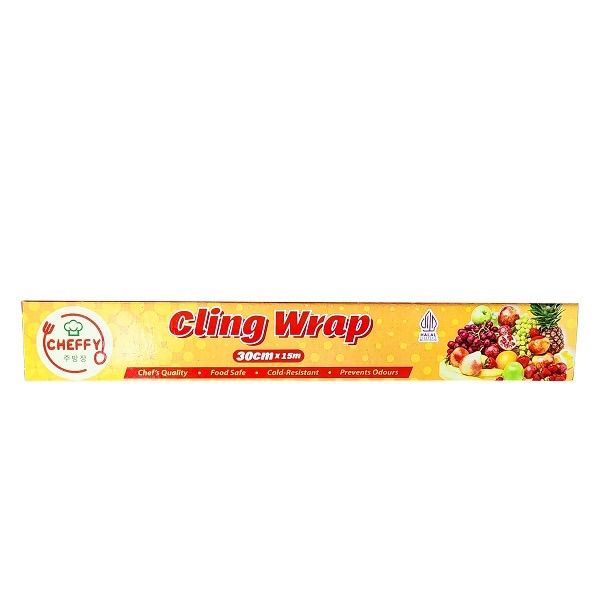 COD Wrapping Film 30cm x 15cm Refill CHEFFY Cling Wrap | Lazada Indonesia