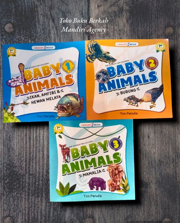 buku baby animalas full color (19×19 cm) | Lazada Indonesia