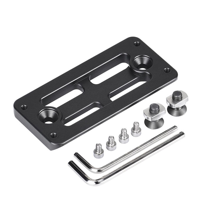 Action Camera Arca Rail Mount Adapter Base 3.15 Inch M-LOK Aluminum ...