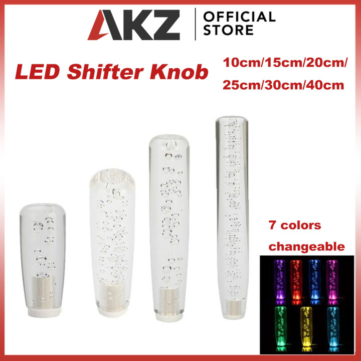 AKZ 10/15/20/25/30/40CM Universal LED Colorful Gradient Crystal Bubble ...