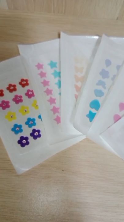 MSB Hydrocolloid Acne Patch - Sticker Jerawat Warna-Warni dengan Desain ...