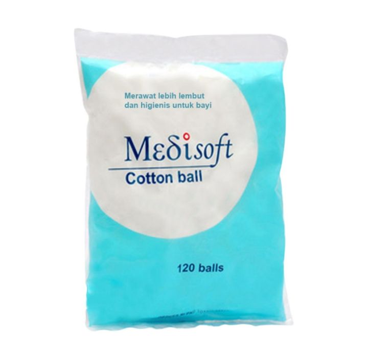 Medisoft Cotton Ball 120 | Lazada Indonesia