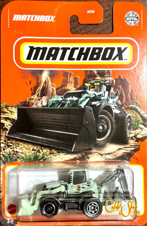 Matchbox MBX Backhoe 68/100 [Green/Yellow] | Lazada PH