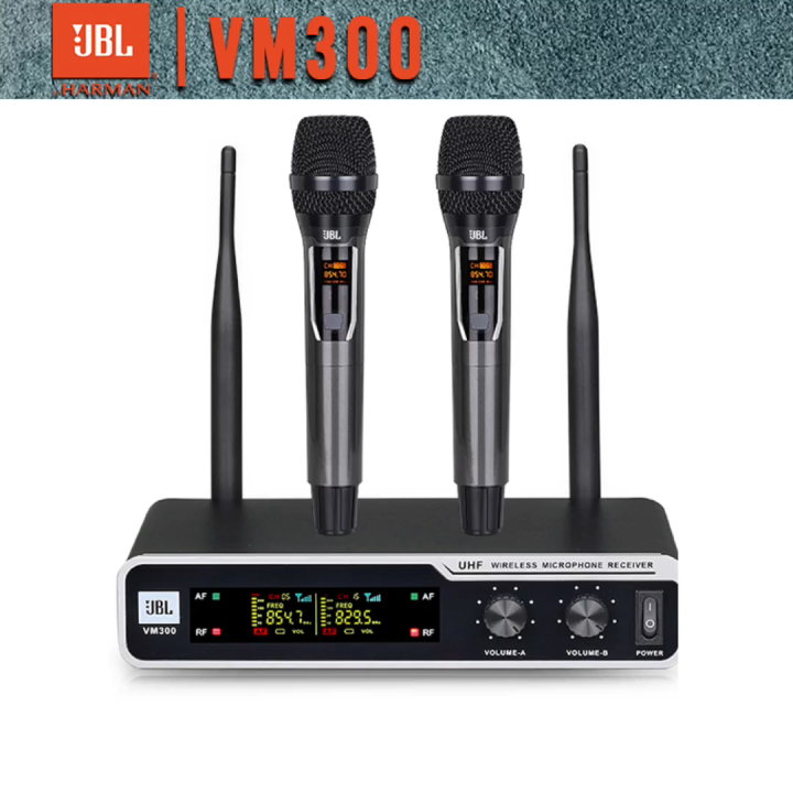 wireless microphone original branded,VM300 Karaoke Mic,UHF wireless mic ...