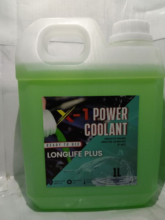 Cairan Radiator X1-POWER Coolant/pendingin 1 Liter untuk semua jenis ...