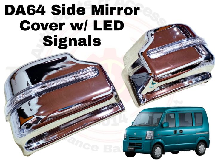 Suzuki DA64V DA64W Side Mirror LED Cover DA64 Multicab Transformer ...