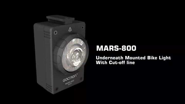 Gaciron Mars-800 Bike Headlight with Cut-off Line with barfly Compact Front Light | Lazada PH