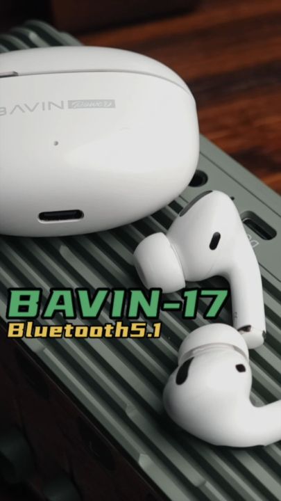 BAVIN BA17 TWS Bluetooth Wireless Earphones Bluetooth 5.0 Stereo Audio ...