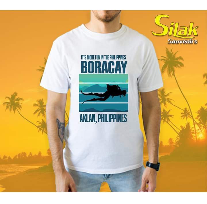 Boracay T shirt Souvenirs Cotton spandex | Lazada PH