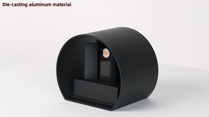 DUMA WALL LAMP LED WARM WHITE IP65 OUTDOOR 6 WATTS MODERN PATIO GATE ...